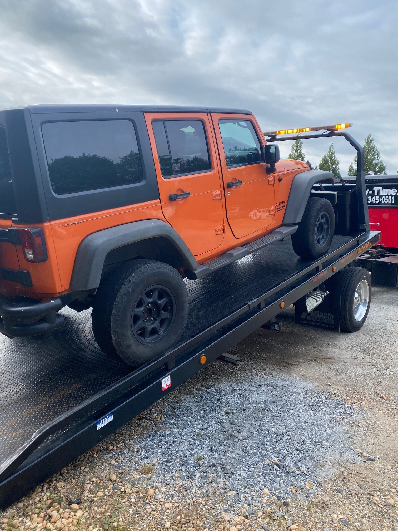 Towed a Jeep from Fountain Inn SC to Garage in Fountain Inn SC